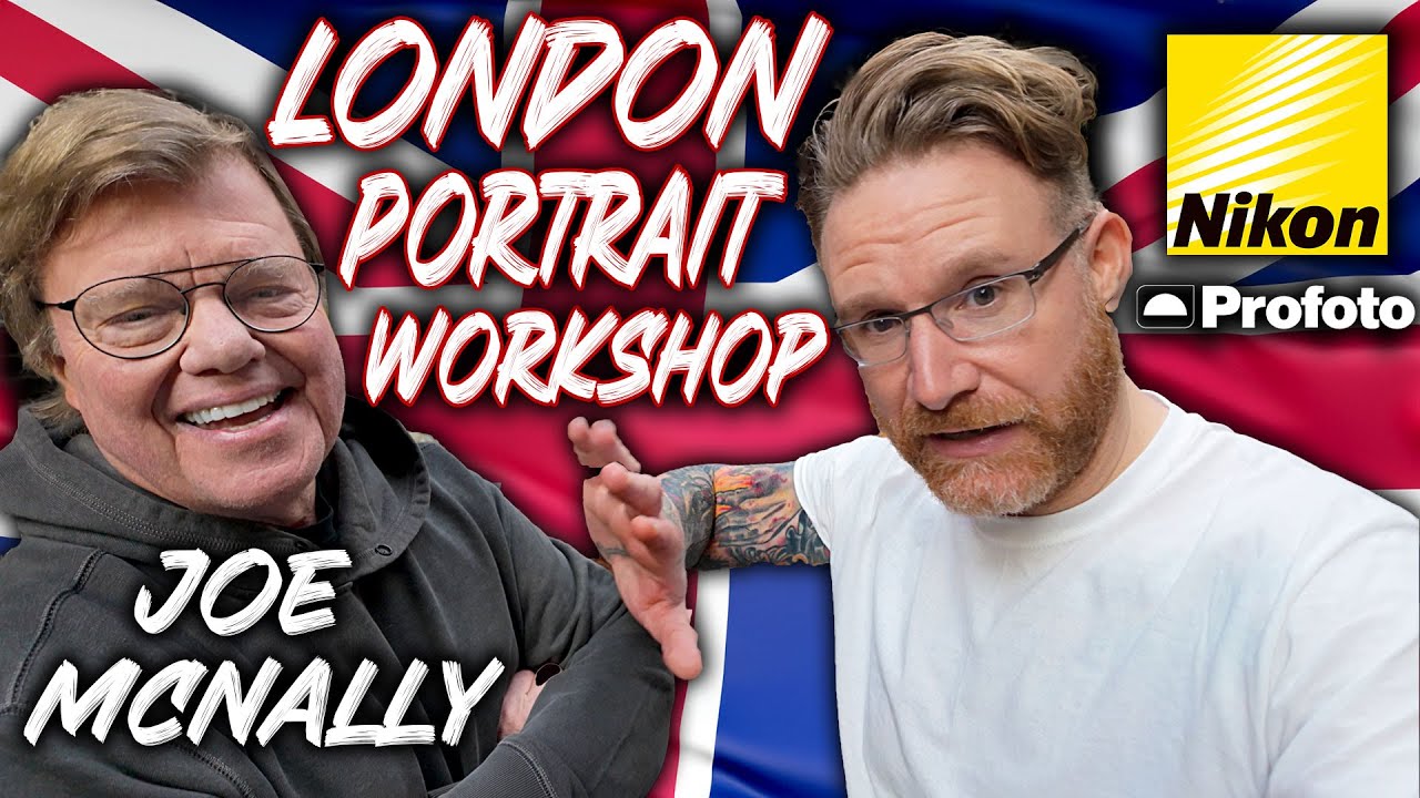 Teaching A Portrait Master Class With Joe McNally In London | Featuring ...