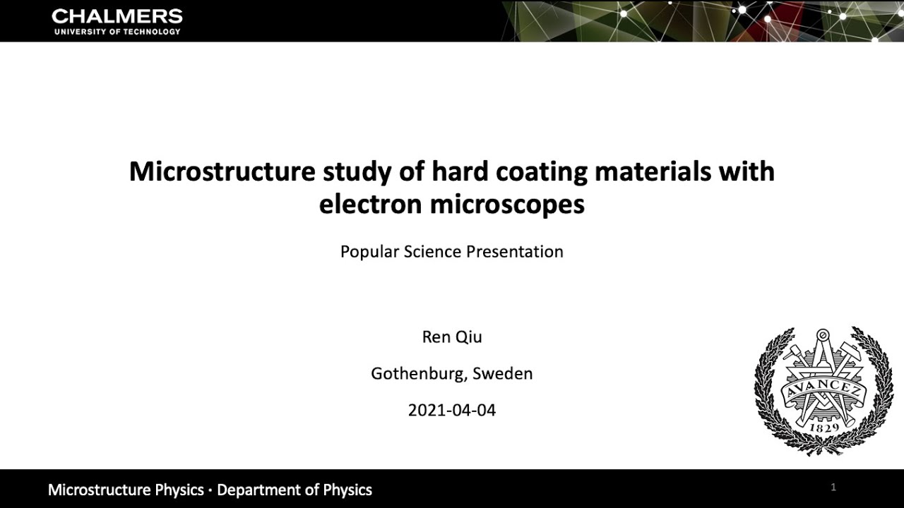 Popular Science Presentation - YouTube