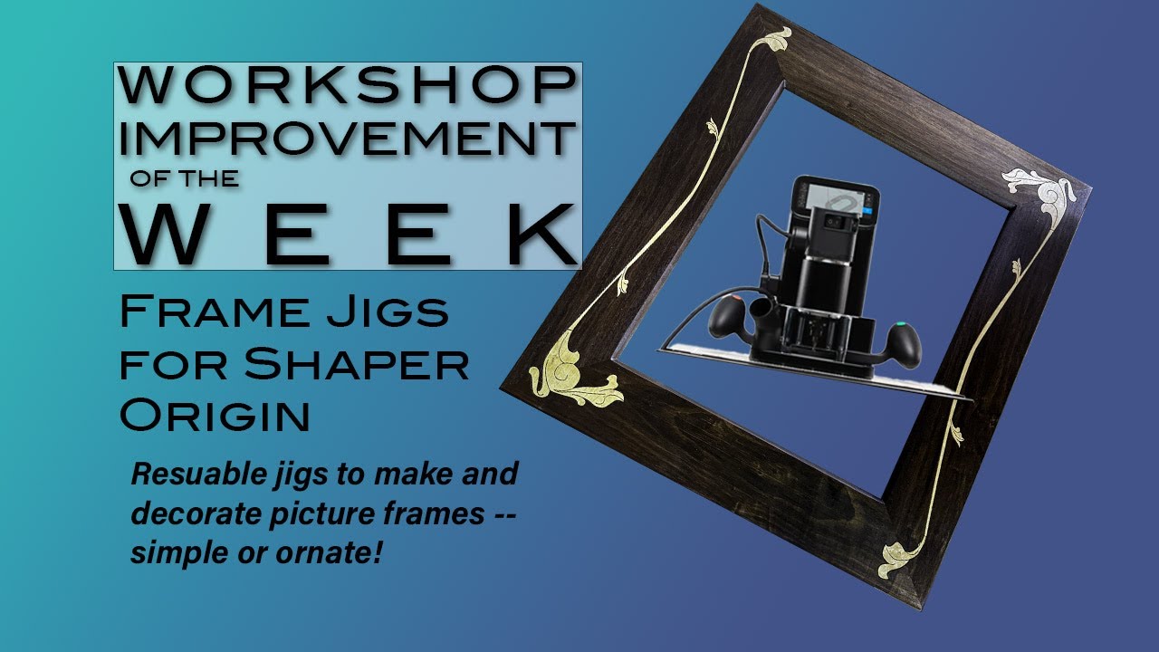 Frame Jig for Shaper Origin - YouTube