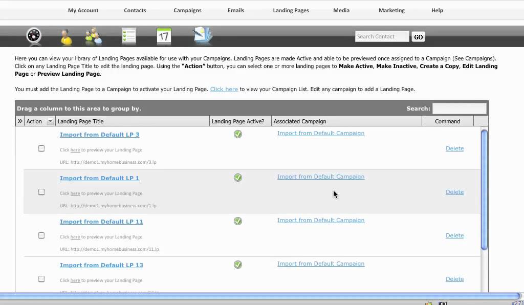 Direct MLM Leads to Landing Page then to Company Replicated Website ...