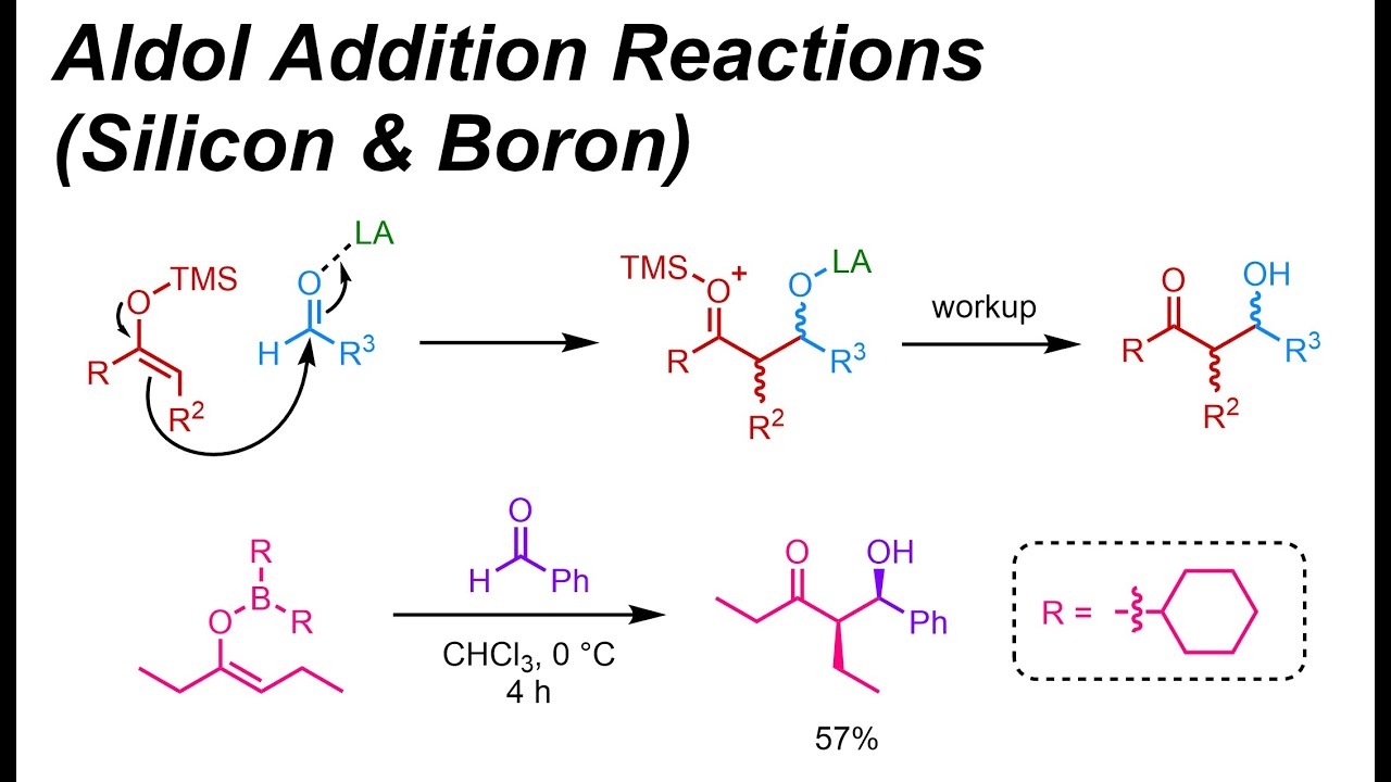 Aldol Addition Reactions with Silicon & Boron (IOC 22) - YouTube