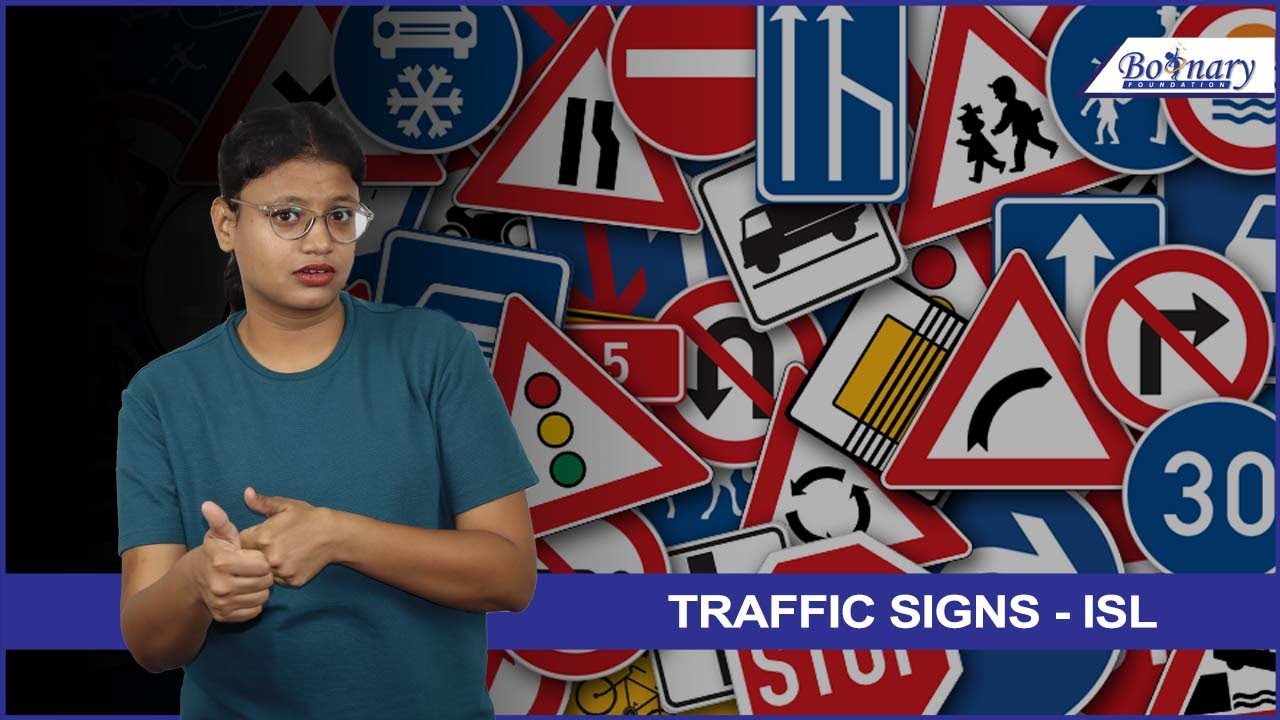 Boonary Foundation | New ISL course for Deaf | Road & Traffic Signs ...