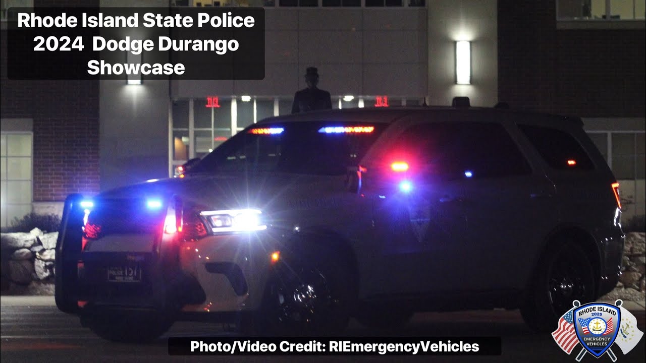 Rhode Island State Police 2024 Dodge Durango Showcase (Night-time ...