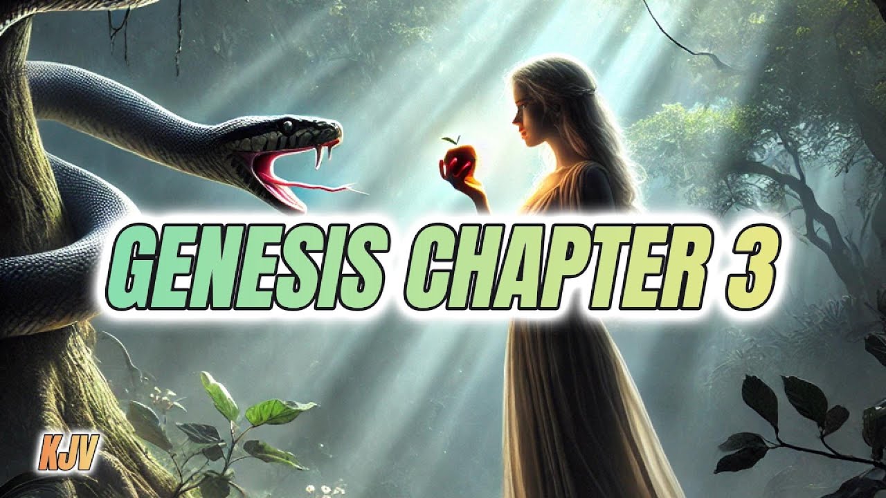 Genesis Chapter 3 KJV Audio Bible Reading | The Fall of Man, Temptation ...