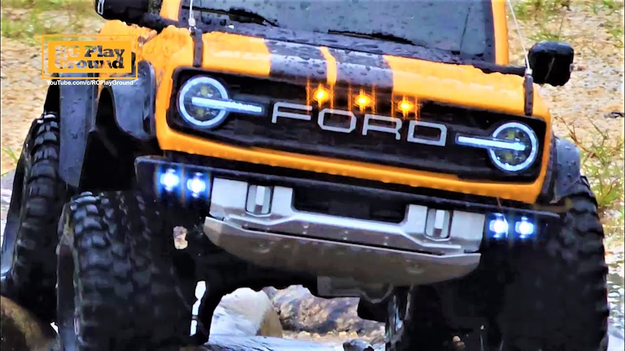New Ford Bronco Raptor Traxxas TRX4 / H-Tech Custom Conversion Kit ...