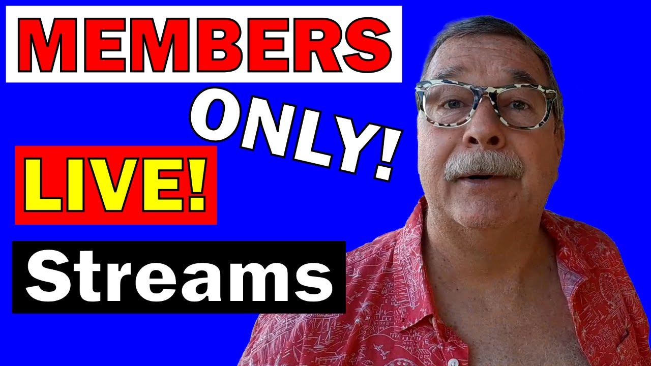 Members ONLY! LIVE Stream! - YouTube