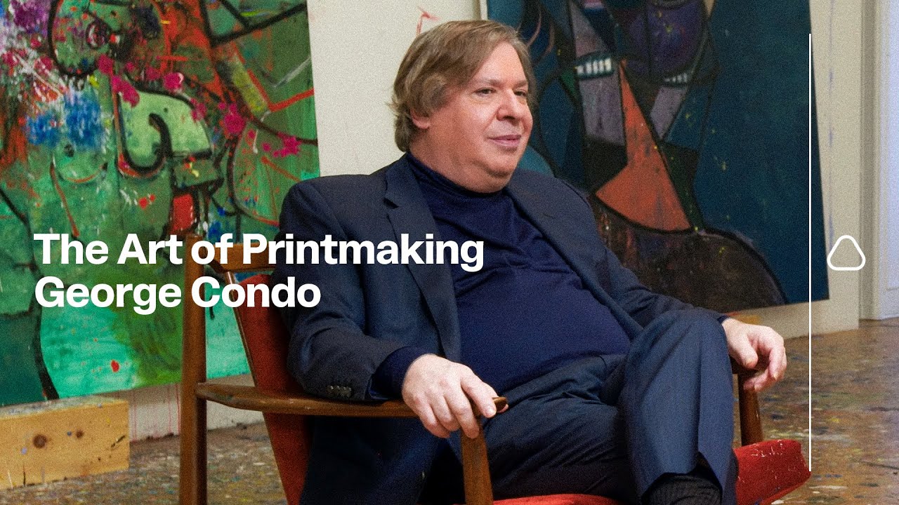 George Condo l The Art of Printmaking - YouTube
