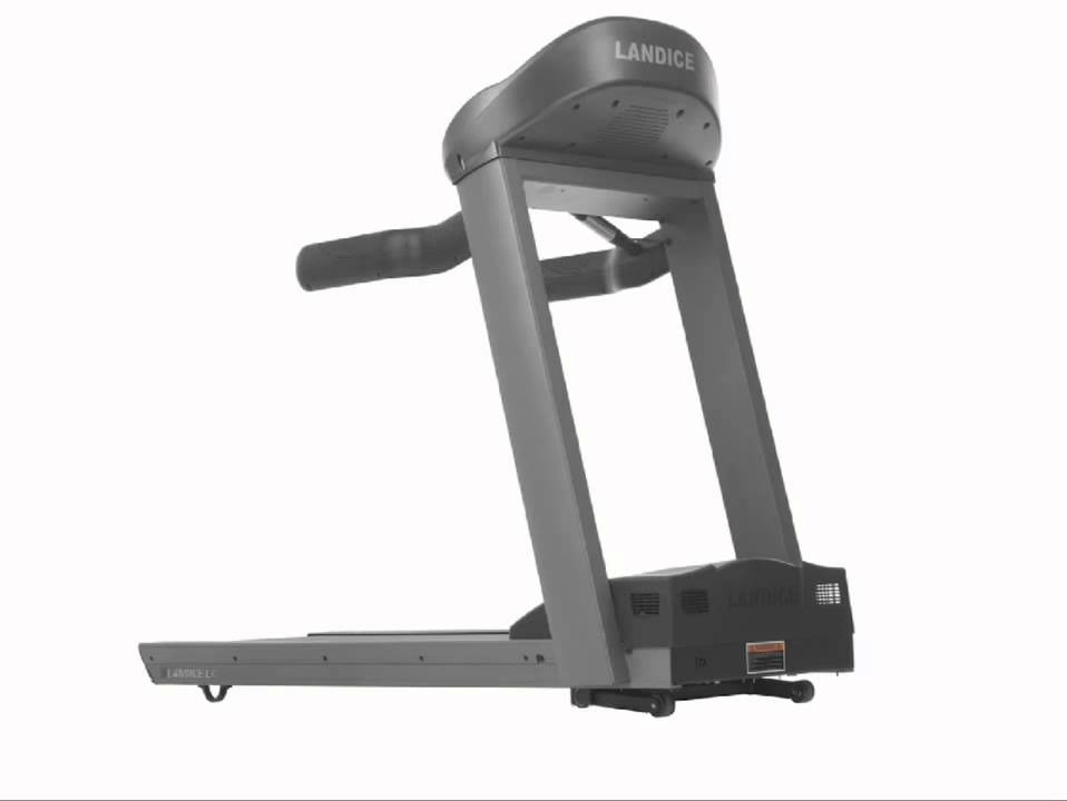 Landice L7 Treadmills - 360 Degree View - YouTube