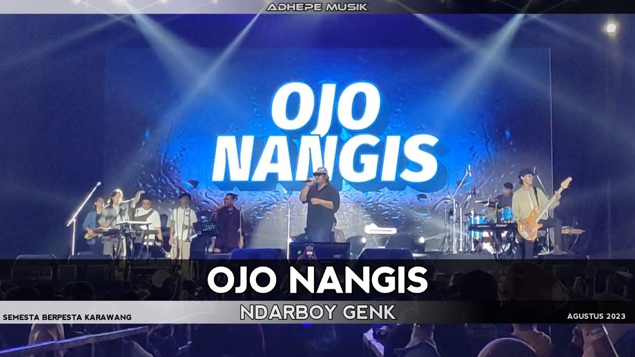 Ojo Nangis - NDARBOY Live Konser | 2023 - YouTube