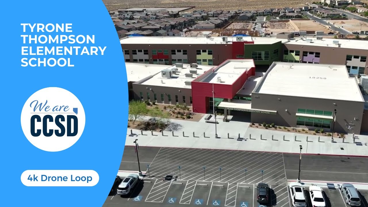 Tyrone Thompson Elementary School - 4k Drone Loop - YouTube