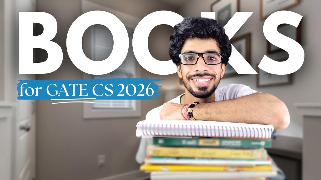 Best Books For GATE CS 2026🔥 - YouTube