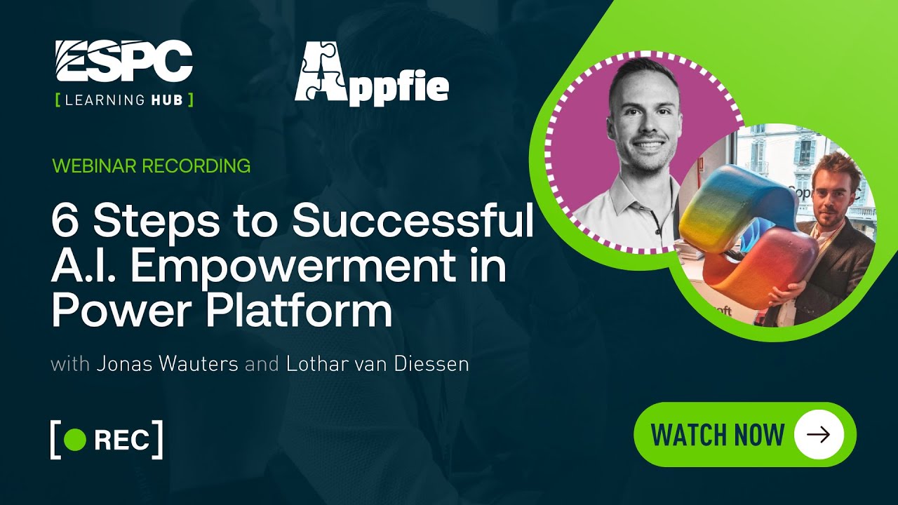 6 Steps to Successful A I Empowerment in Power Platform - YouTube