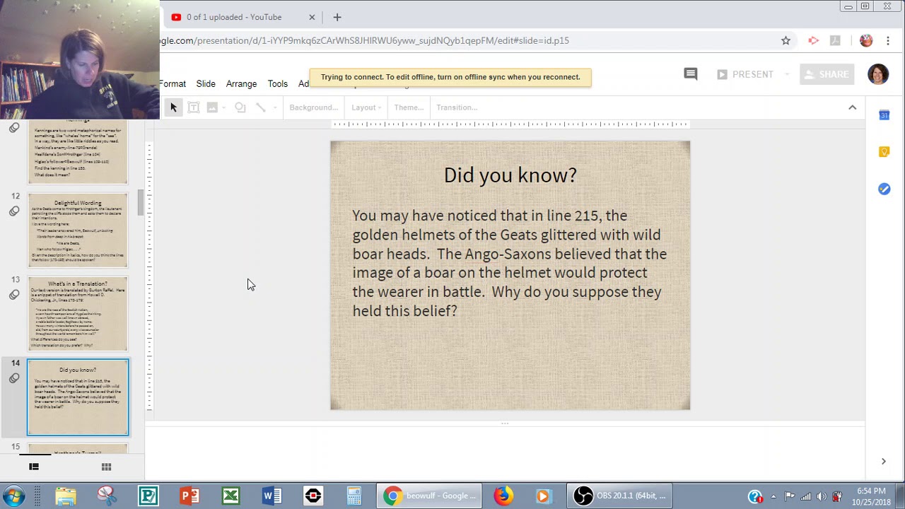 Coming of Beowulf, Part 2 and The Battle with Grendel - YouTube