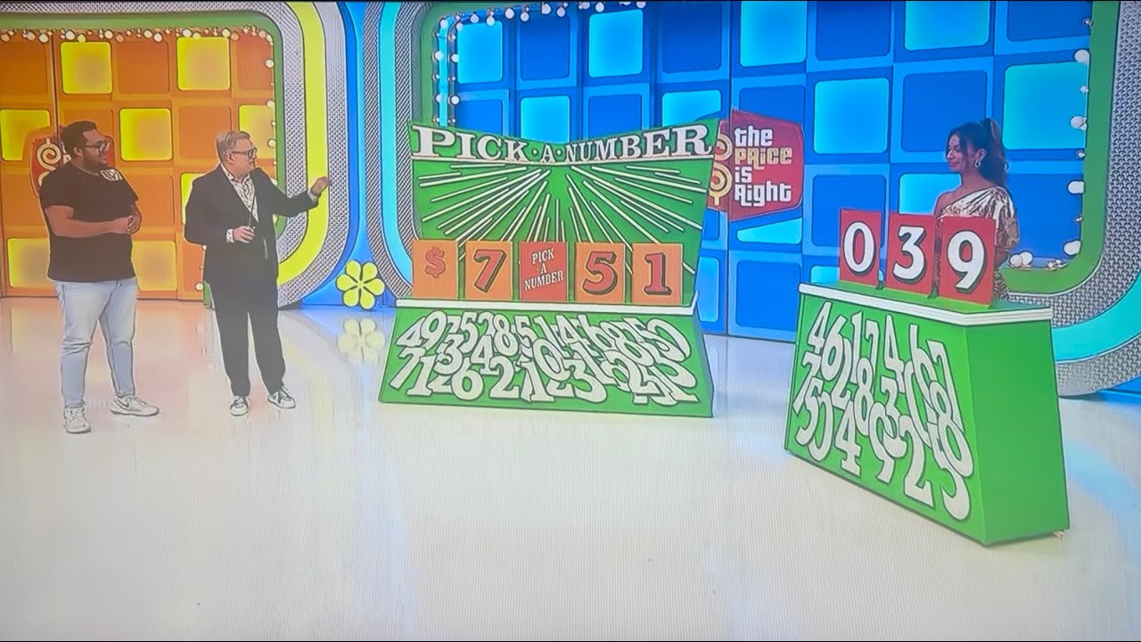 The Price is Right | Pick A Number | 10/23/2025 - YouTube