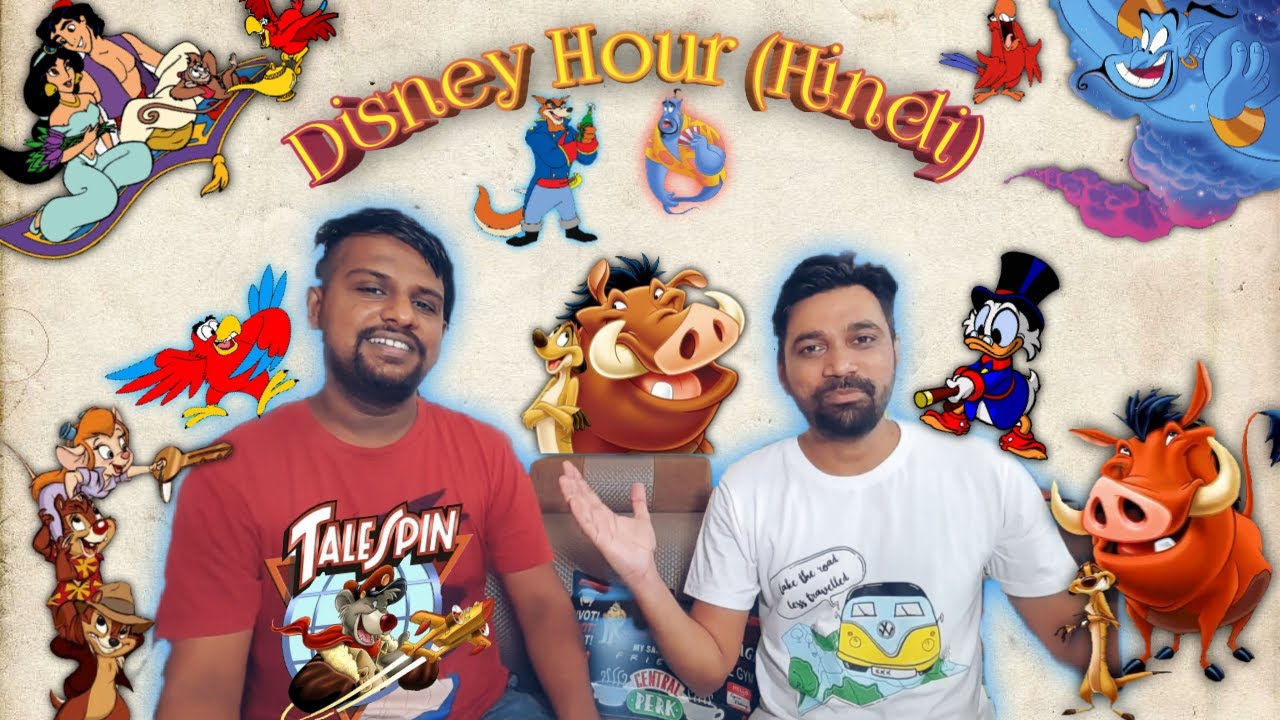 Favourite Cartoons in Hindi Disney Hour | Nostalgic Ride | 90's cartoon ...