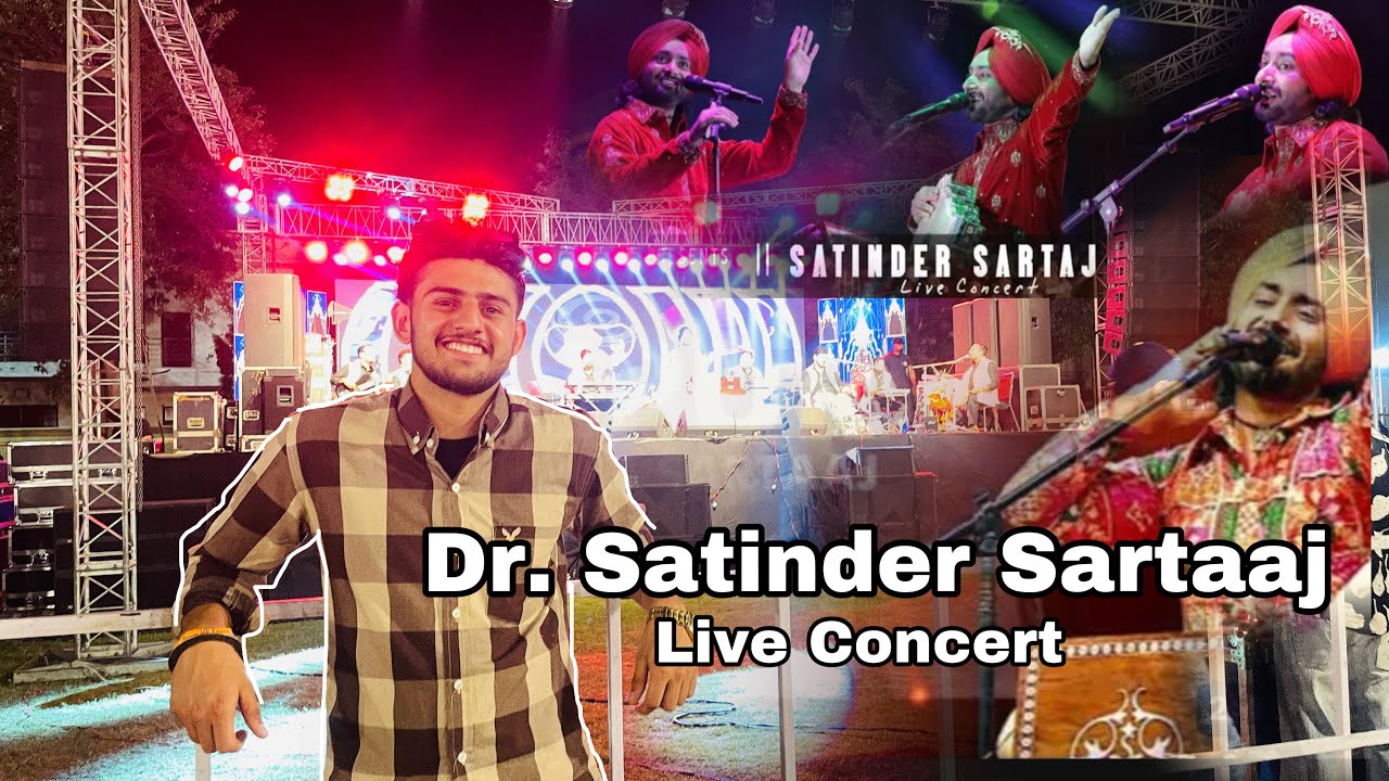 latest SATINDER SARTAJ LIVE SHOW 😃♥️ Naviofficial ( jalandhar show ...