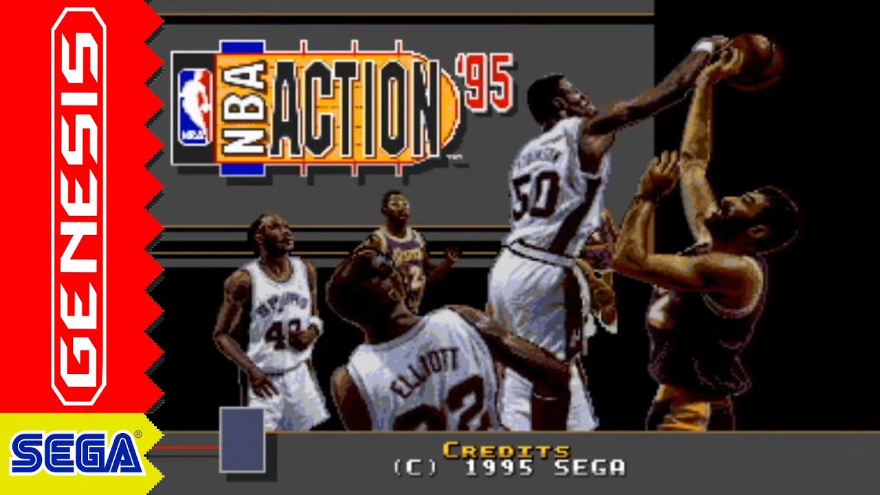 NBA Action '95 Starring David Robinson (Sega Genesis) - YouTube