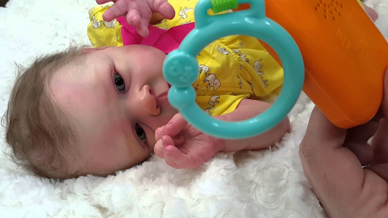 New Reborn Phone! Holly's Morning Playtime! - YouTube