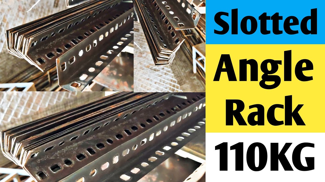 Slotted Rack Angle || Slotted Angle Manufacturer || Slotted Iron Rack ...
