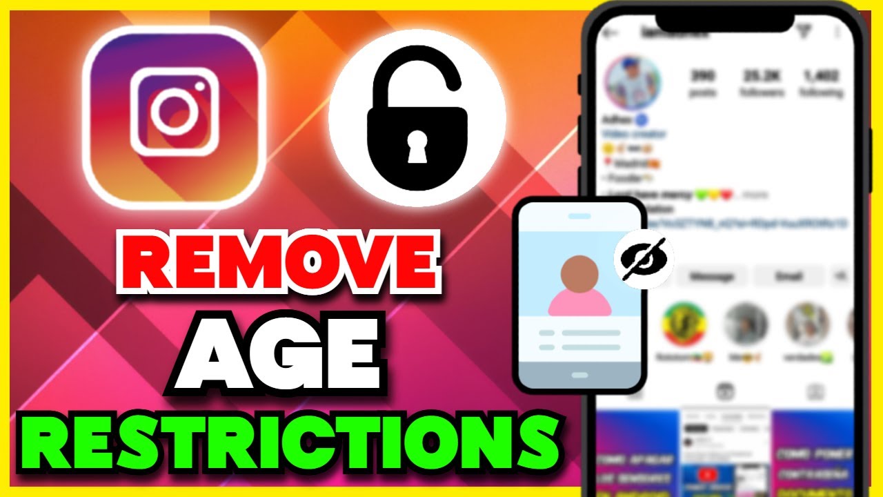 Remove Age Restriction on Instagram: Quick and Easy Guide - YouTube