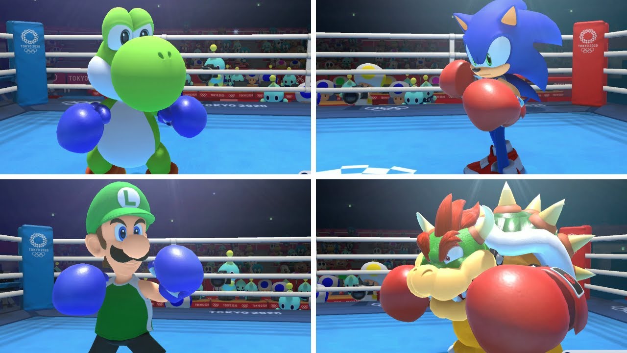 MARIO & SONIC AT THE OLYMPIC GAMES TOKYO 2020 Luigi + Yoshi - Boxing ...