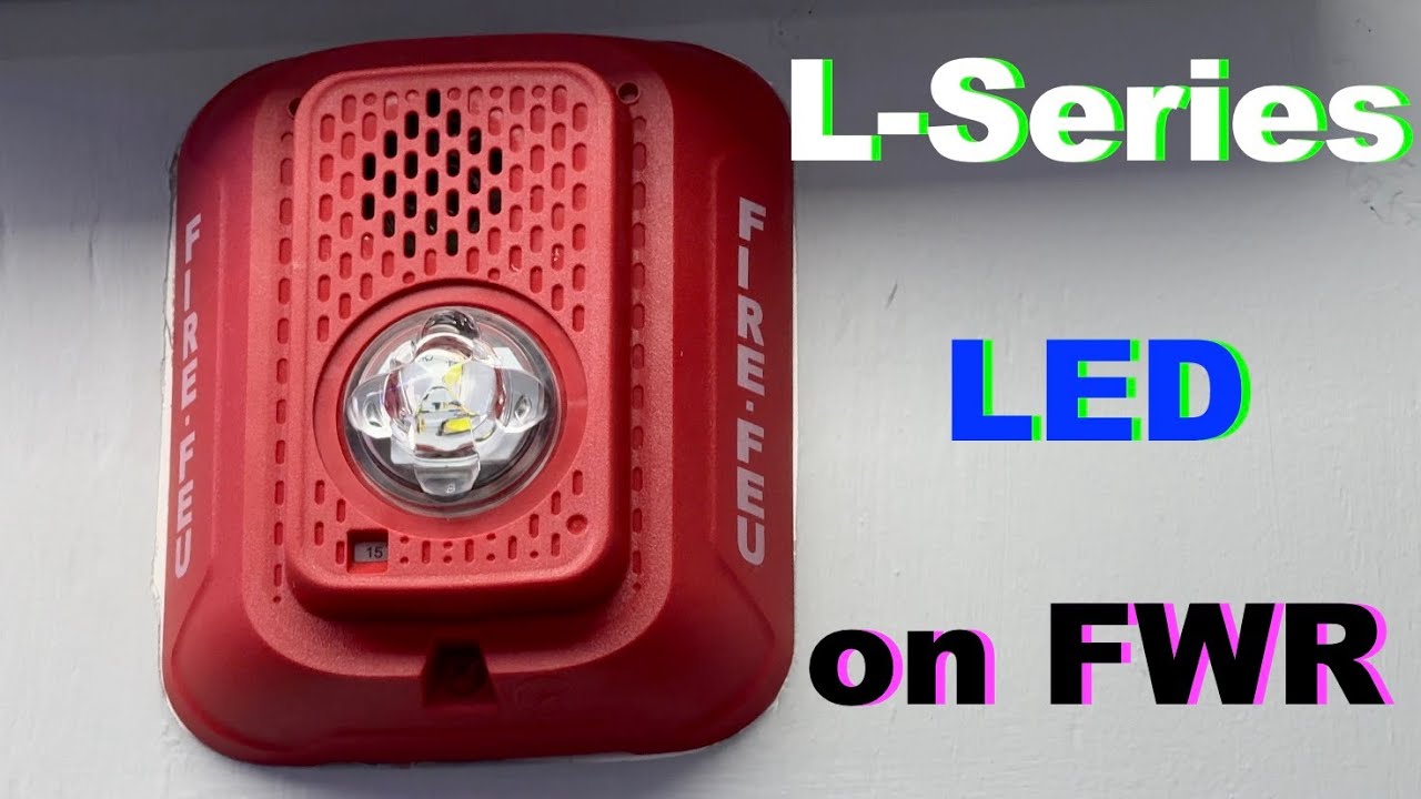 LED L series Fire Alarm on FWR power? - YouTube