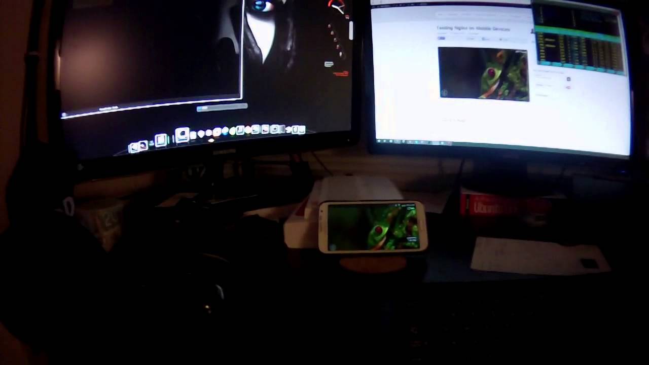 Nginx live streaming (Android, Apple and PC) - YouTube