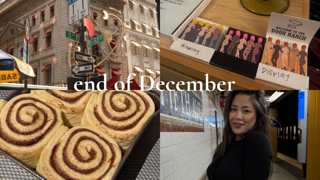 December:social media break, first snow in nyc, cooking and ranting ...