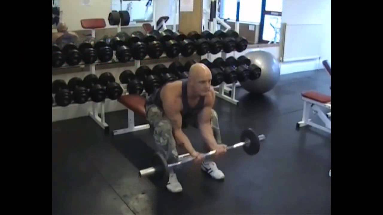 Barbell Concentration Curl - YouTube