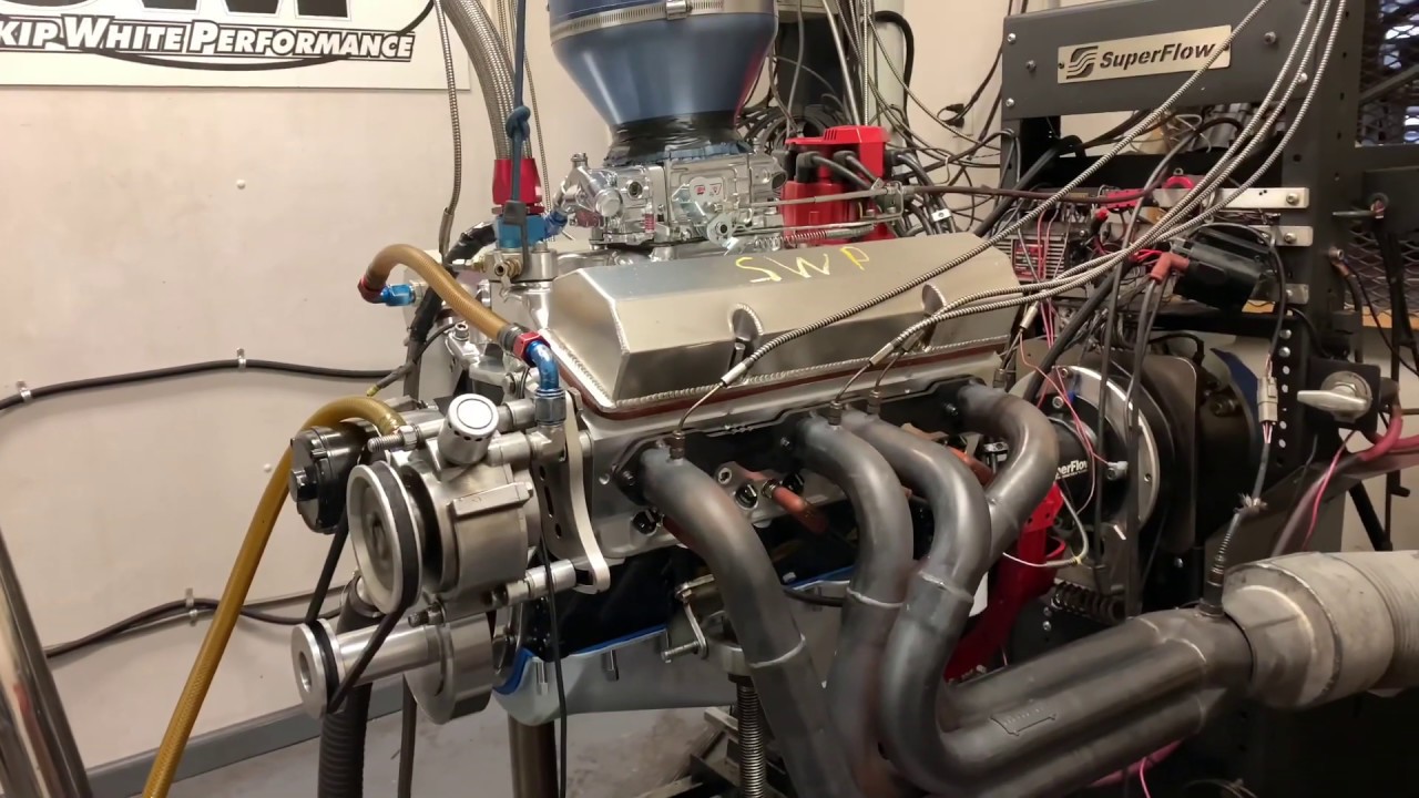 Keith Laurent 421ci sbc Skip White Performance - YouTube