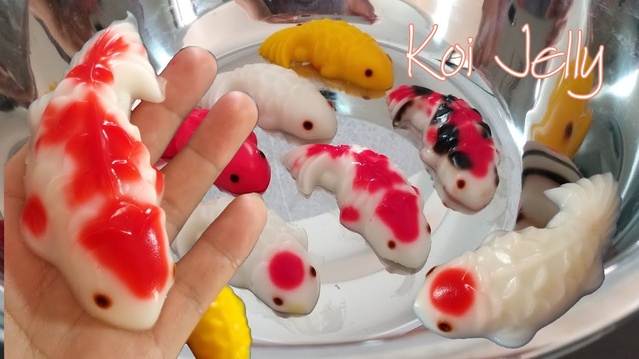 How to Make Koi Jelly Fancy, Koi Fancy | วุ้นปลาคาร์ฟ วุ้นแฟนซี | Jelly ...
