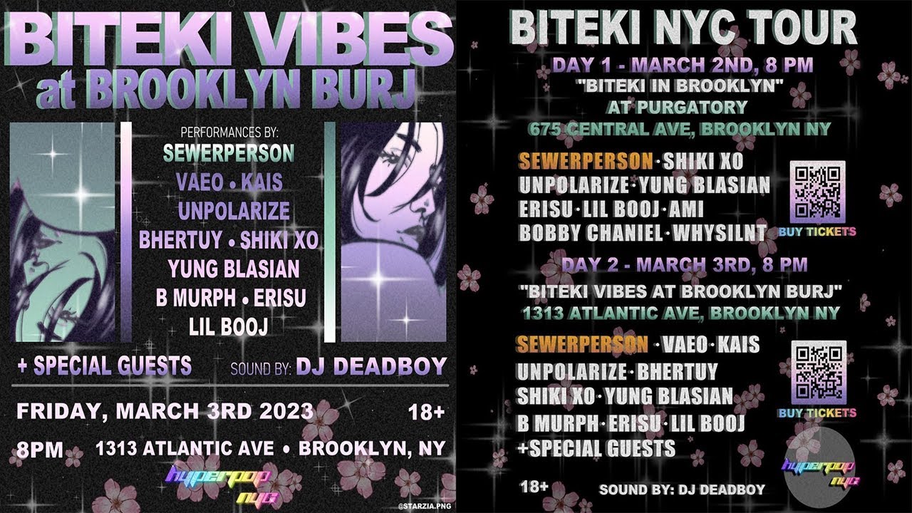 Biteki in Brooklyn Puredro Vlog [NIGHT 2] - YouTube