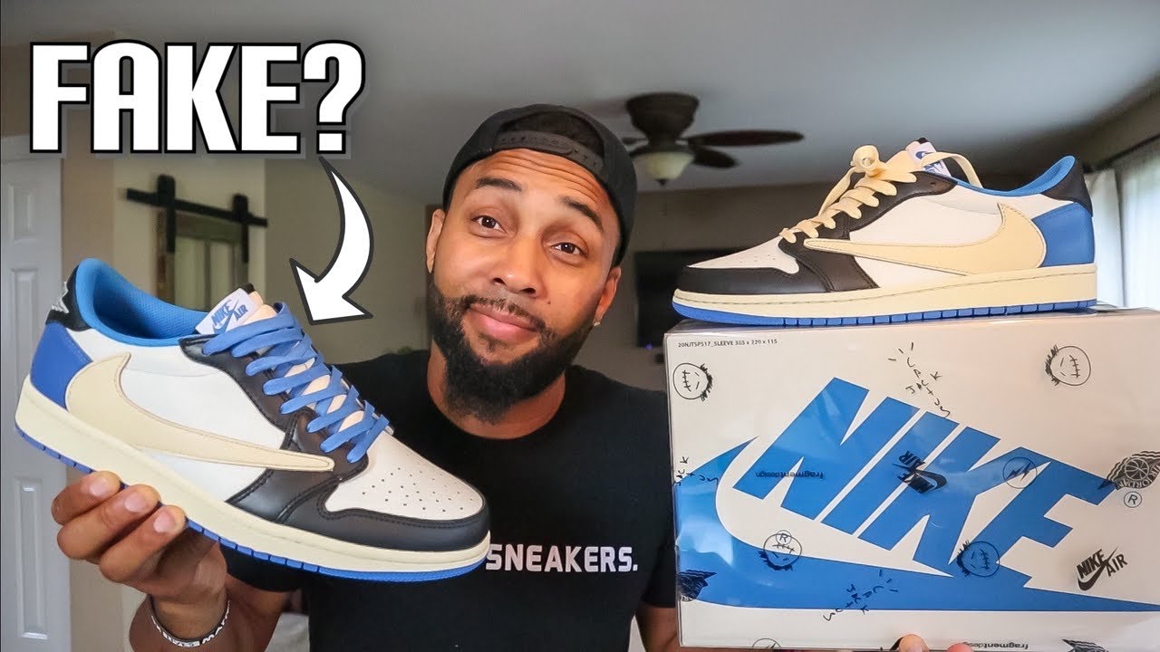 I Got Fake Air Jordan 1 Travis Scott x Fragment Lows & Here’s Why ...