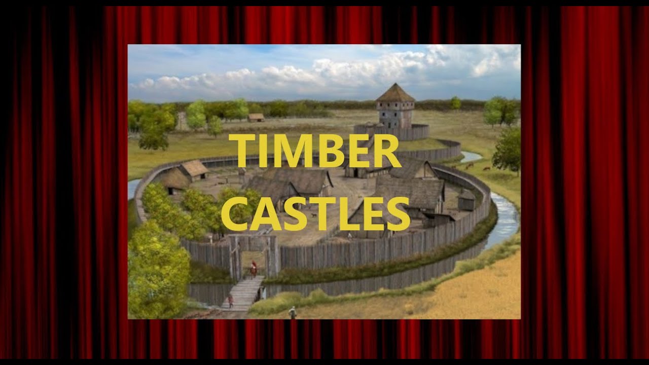 😌 Timber Motte and Bailey Castles - Britain #ratio2:1 #history - YouTube
