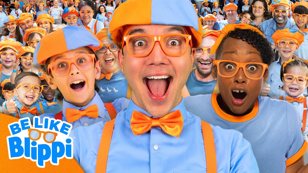 Blippi vs 150 People in the Be Like Blippi Challenge! | Blippi Ultimate ...