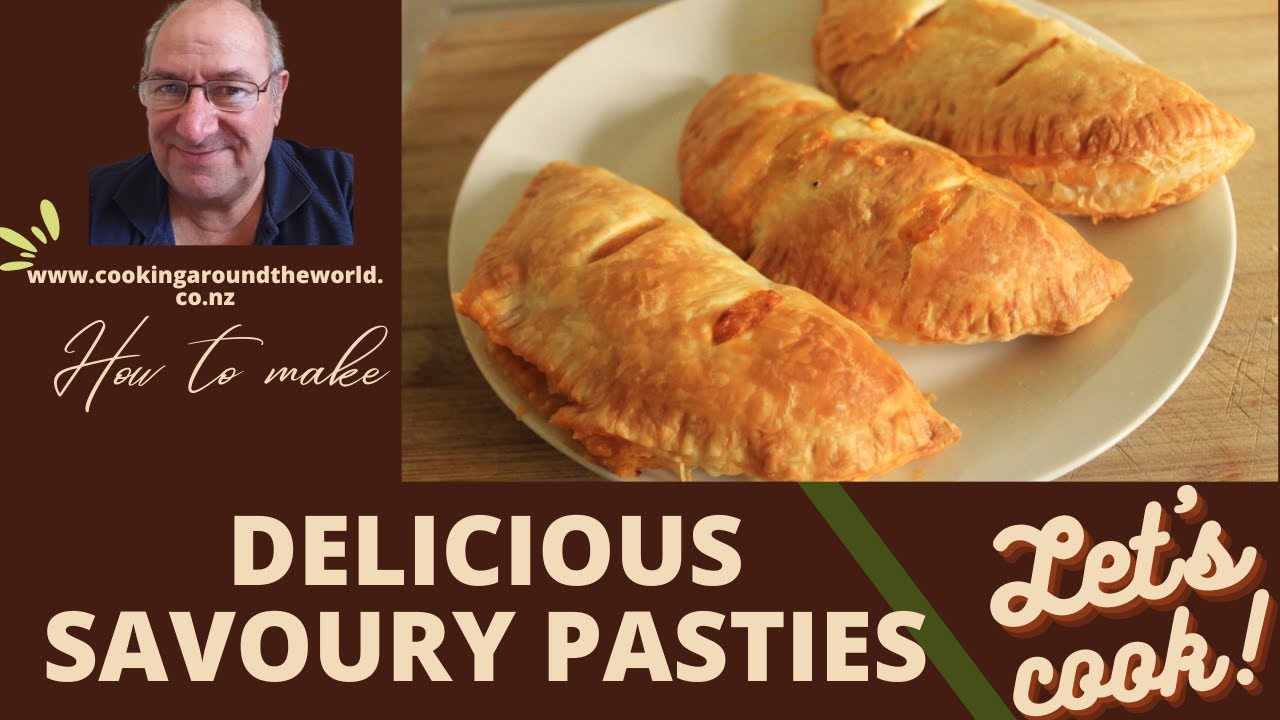 Delicious Savoury Pasties | Pastry Pockets To Go | Vegetarian Snack ...