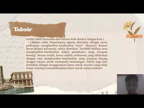 sifat dan prilaku Tercela,Israf,Tabzir,dan Bakhil_Tori Zirwan - YouTube