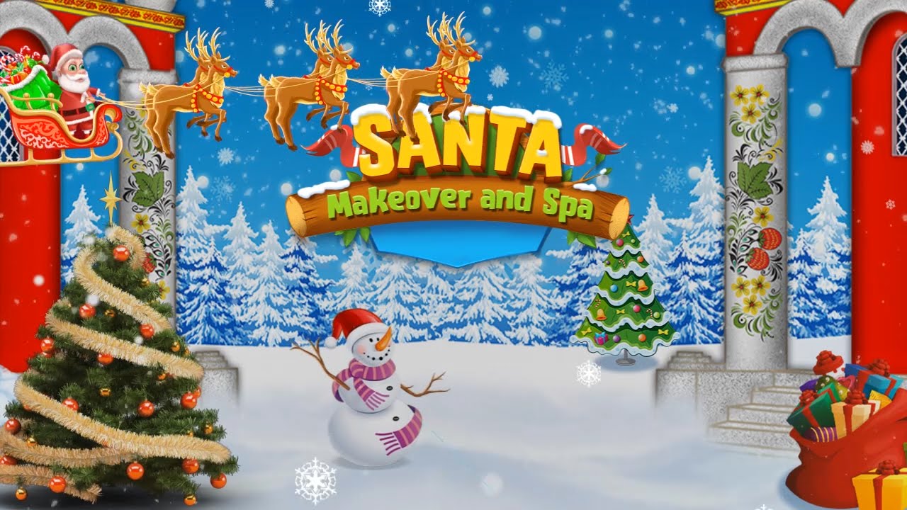 Santa Makeover And Spa - iOS/Android Gameplay Trailer By Gameiva - YouTube