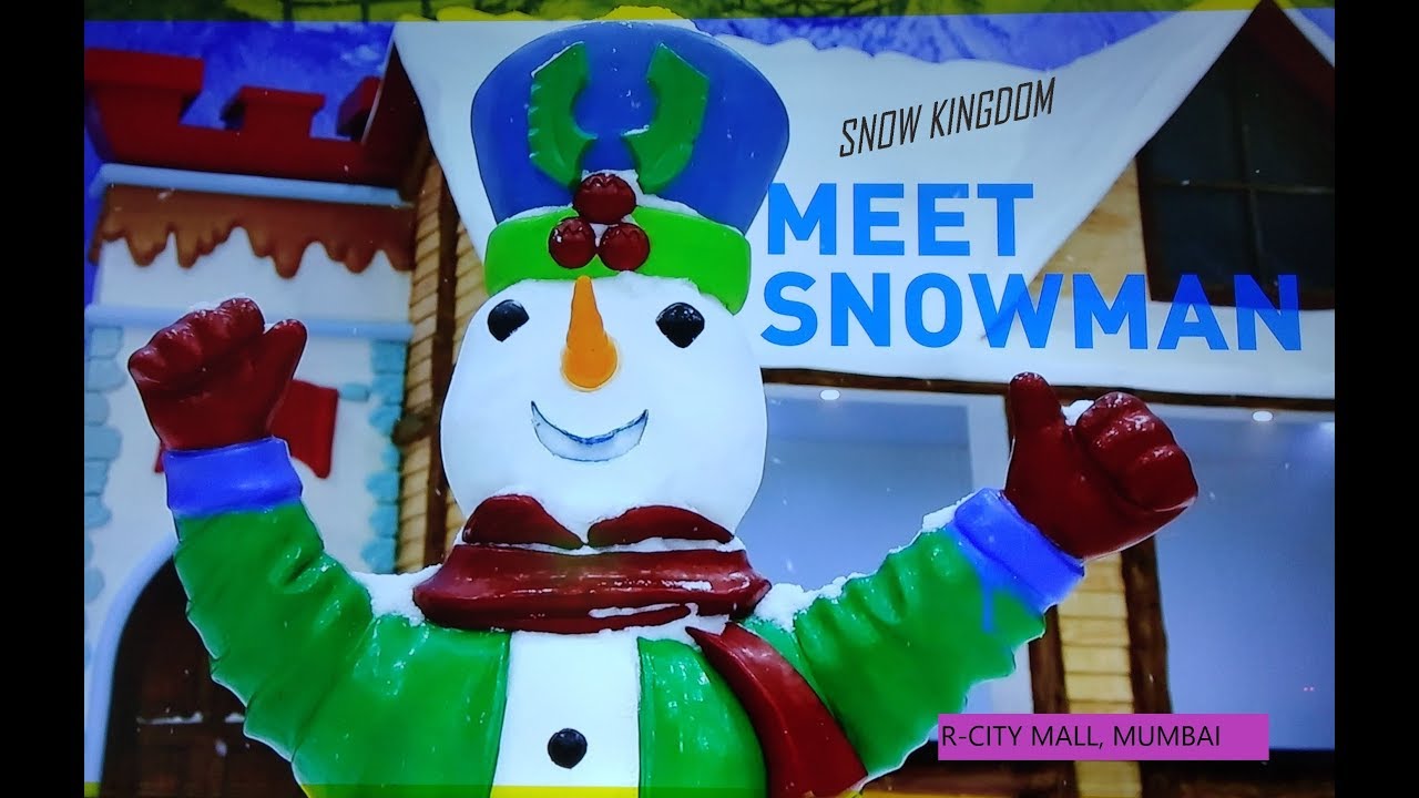Snow Kingdom at R city Mall Ghatkopar, Mumbai - YouTube