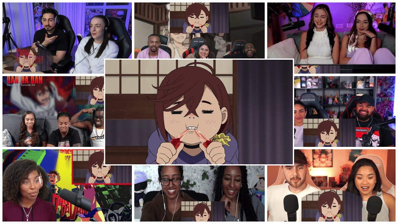 DanDaDan Episode 4 | Reaction Mashup - YouTube
