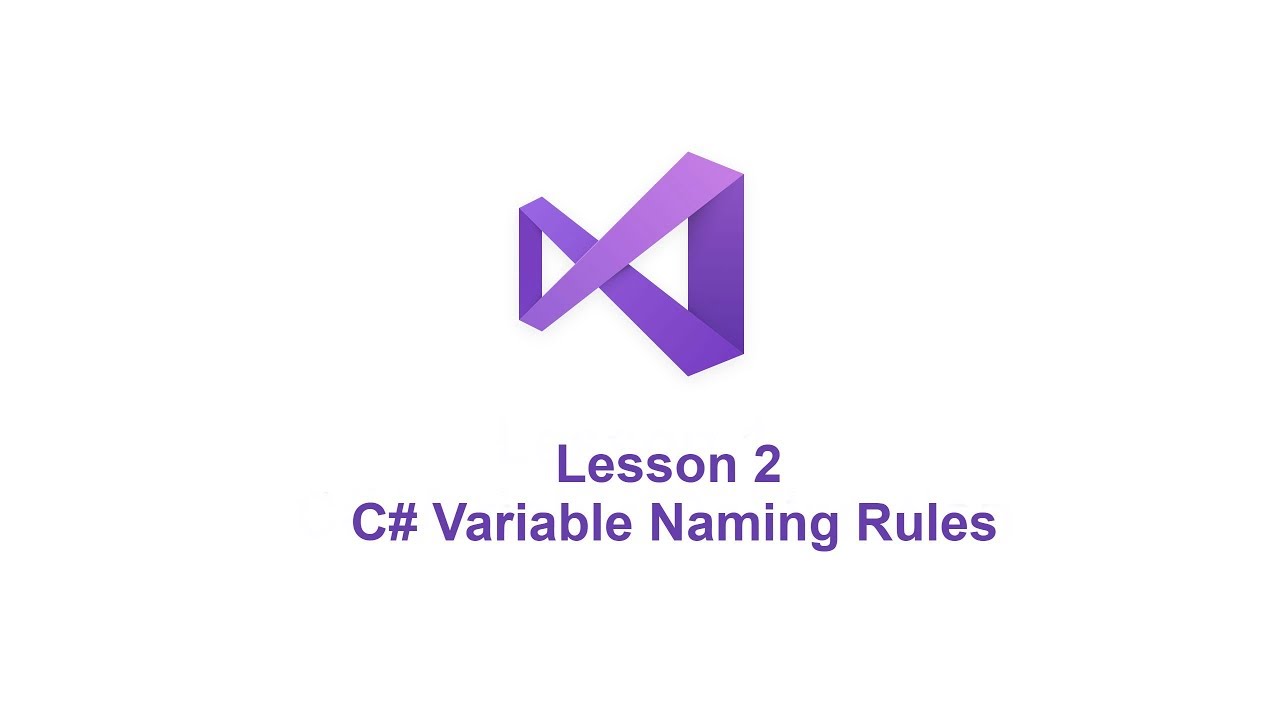 Lesson 2 C Variable Naming Rules Youtube