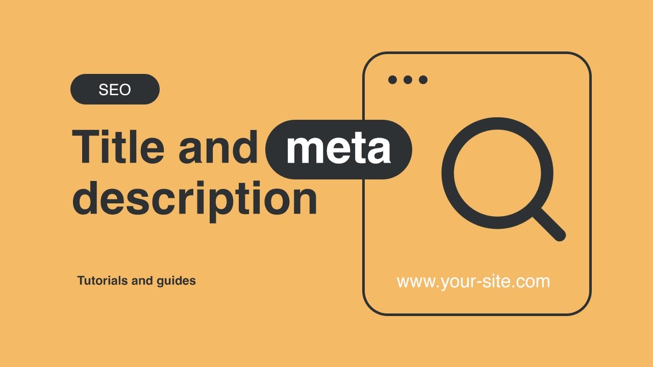 Adding Title And Meta Description Tags Gridbox Seo Tutorials And