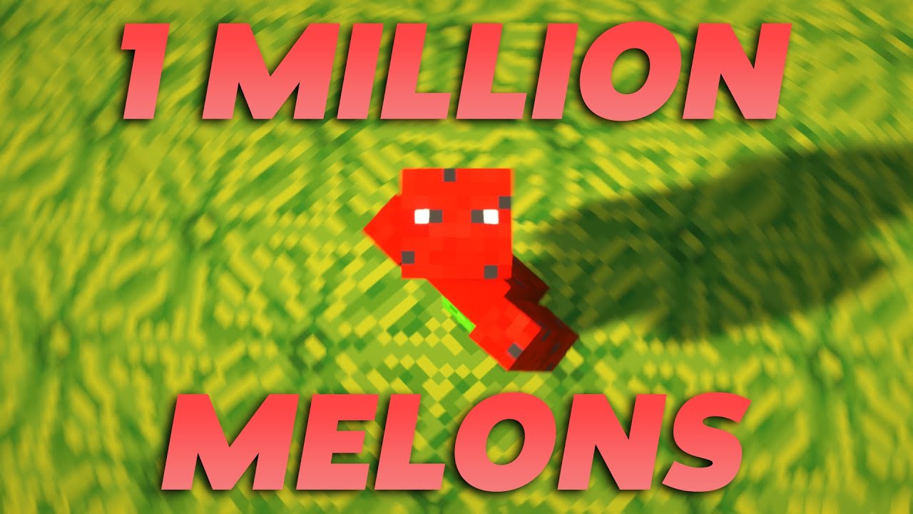 Building The Worlds Largest Melon Farm In Survival Minecraft - YouTube