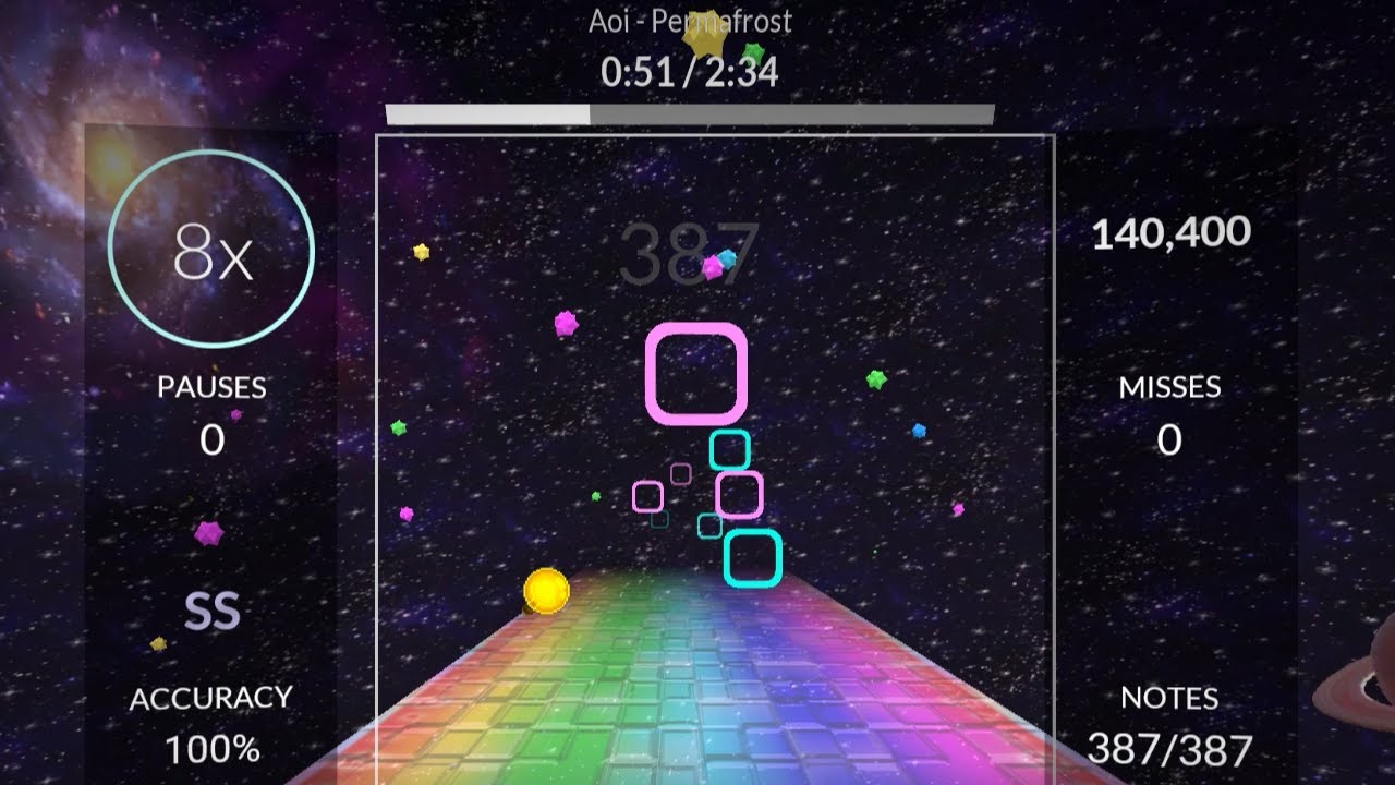 Bad OSU! Player Tries Rhythia For The First Time - YouTube