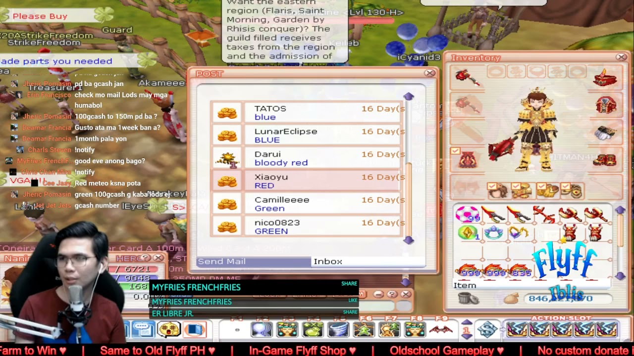 Flyff Iblis - Color Game to RMT Proof? - YouTube