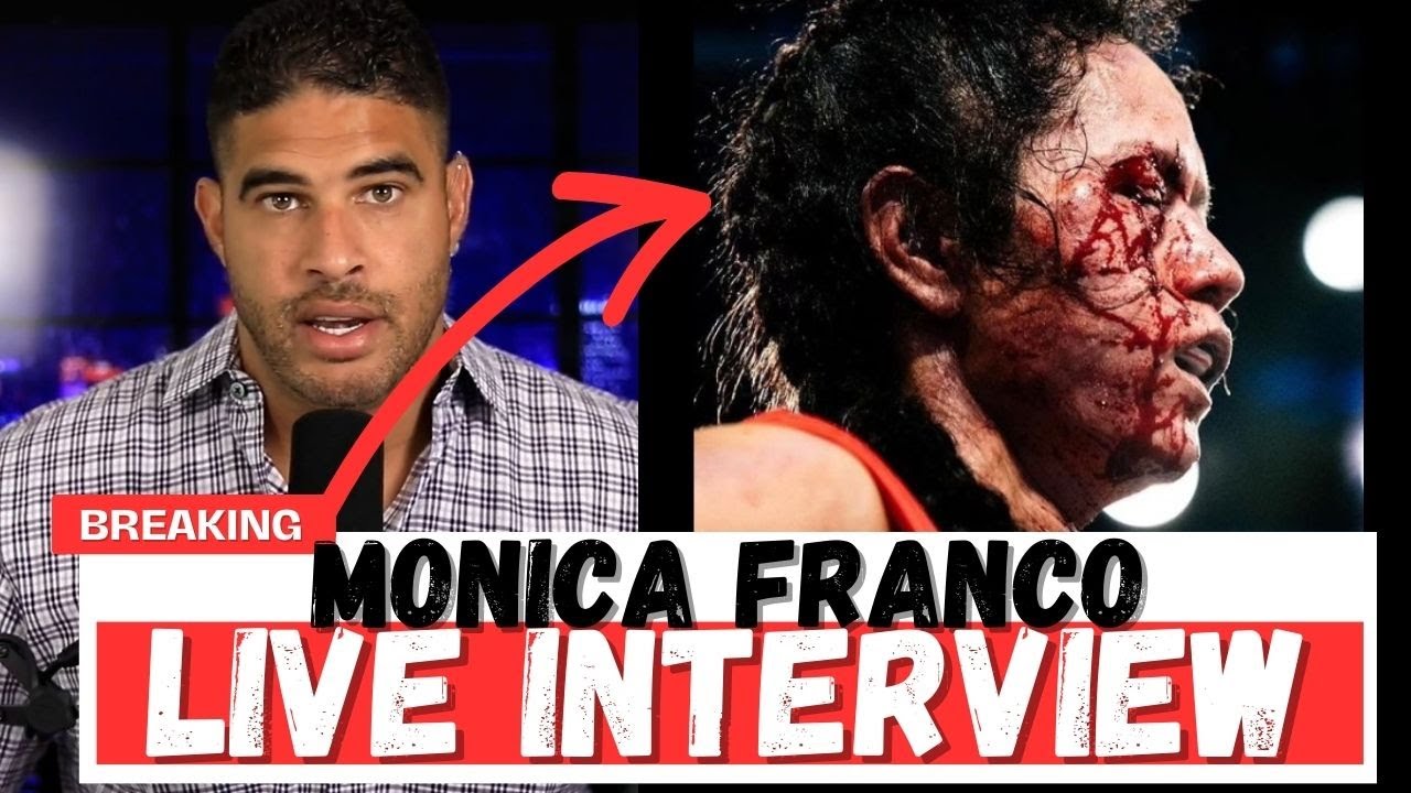 Bareknuckle Fighter Monica Franco gets stitches LIVE on The Brandon ...