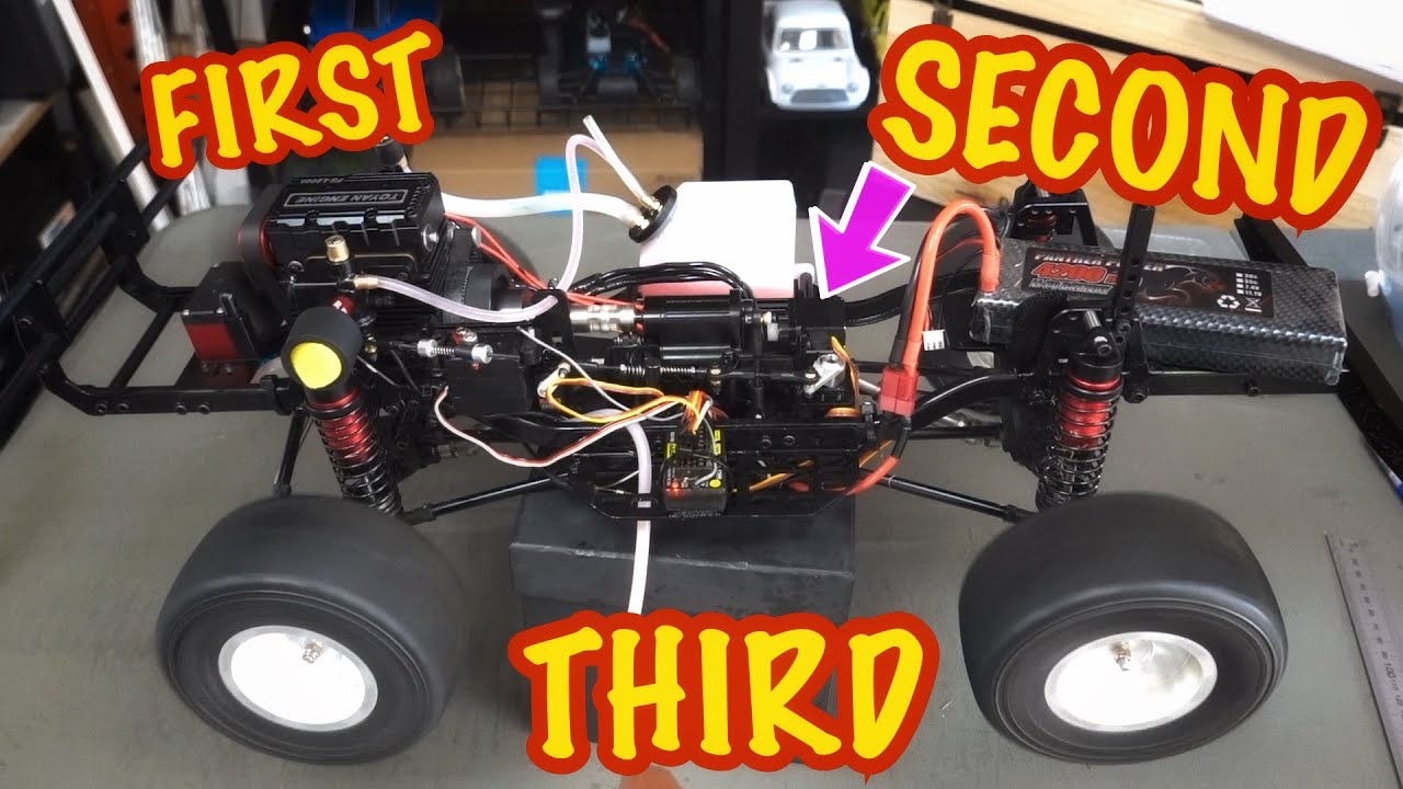 SHIFTS ALL GEARS, SO MUCH QUICKER! TOYAN MANUAL GEARBOX RC CRAWLER KIT ...