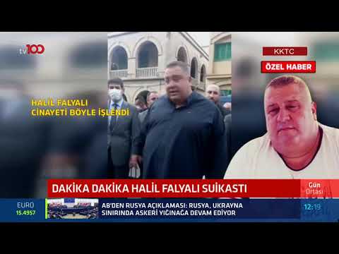 Dakika dakika Halil Falyalı suikastı! tv100 o görüntülere ulaştı