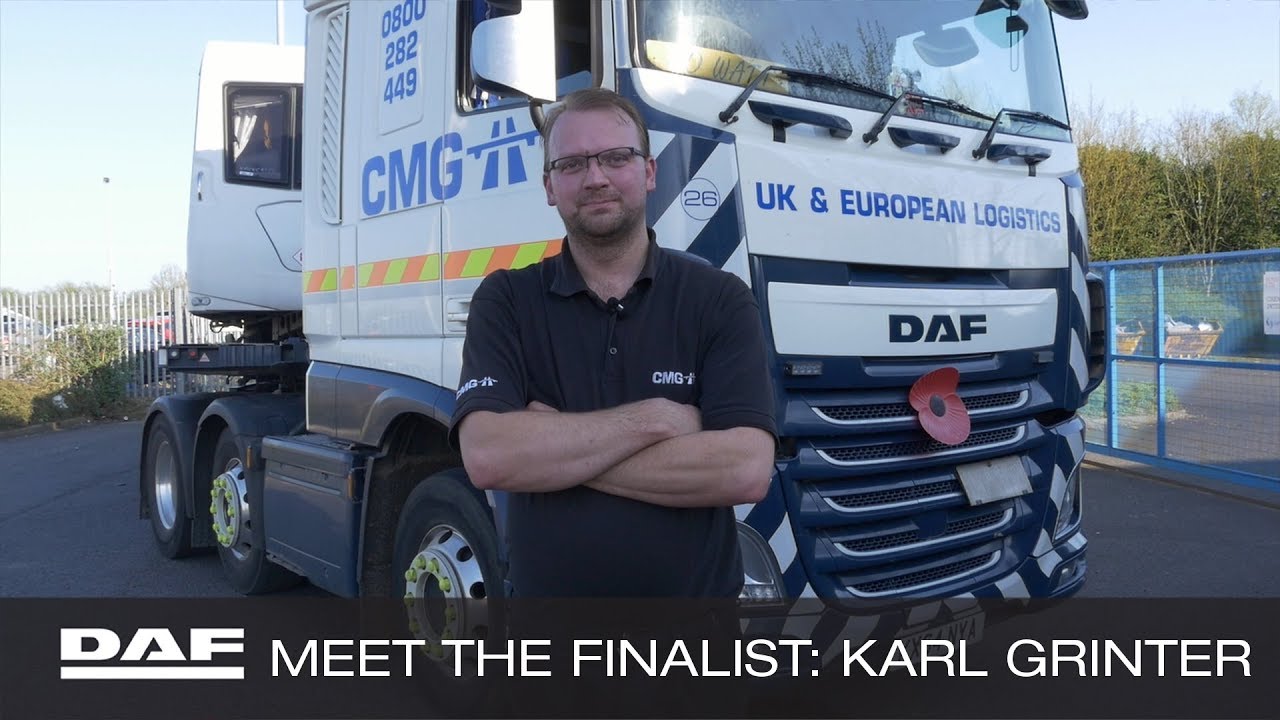 DAF Driver Challenge 2018 | Meet the Finalists | Karl Grinter - CMG ...