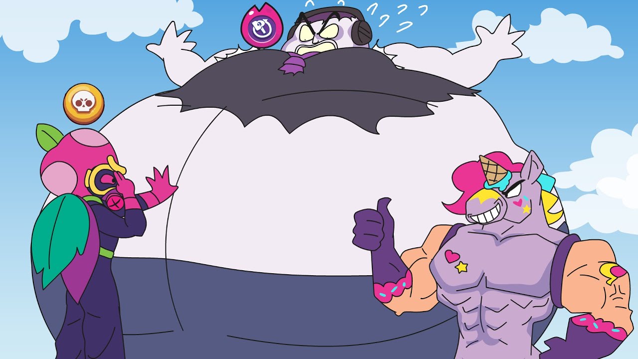 Brawl Stars Animation BERRY and CORDELIUS vs FRANK - YouTube